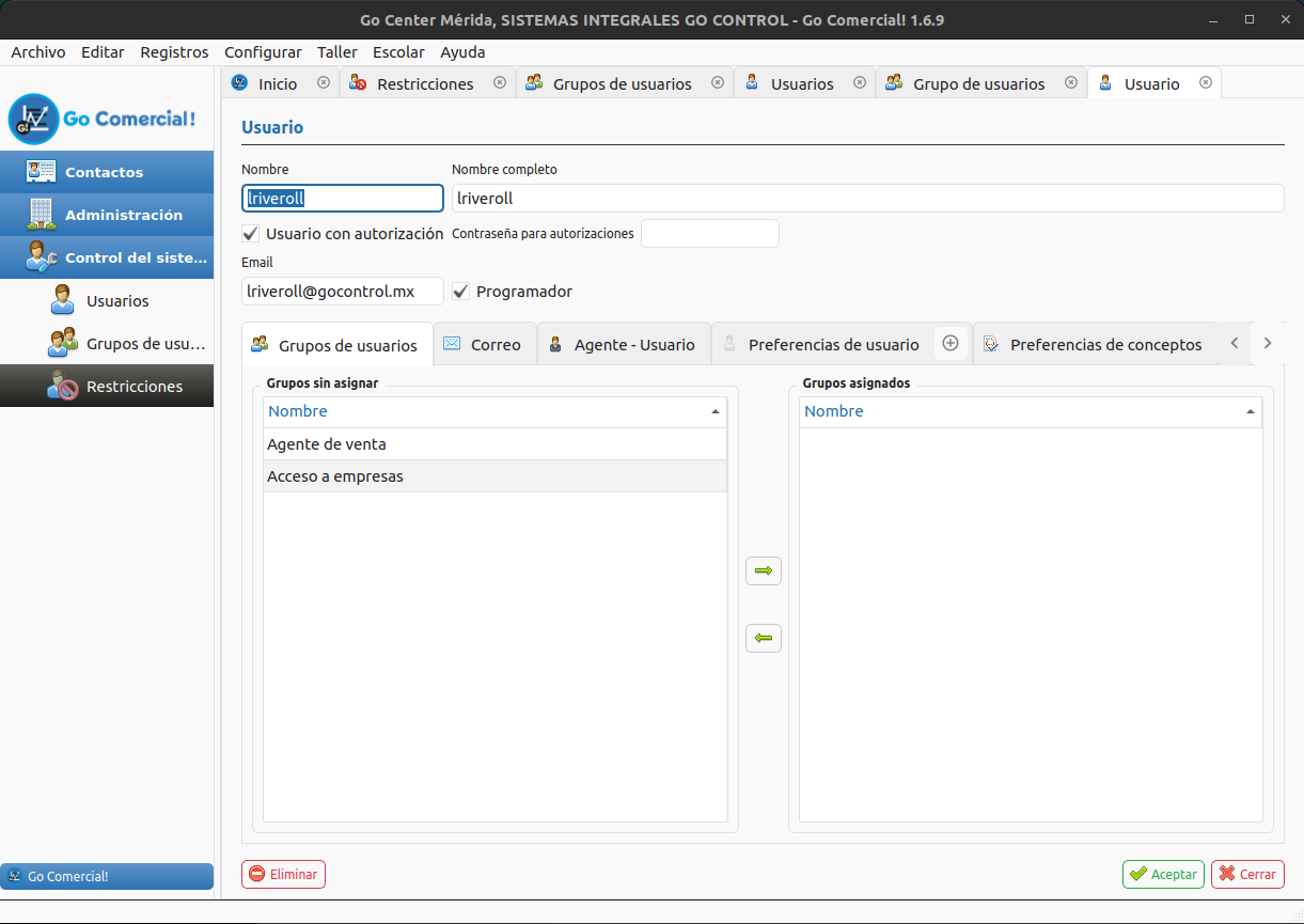 Control de Acceso en un ERP: Por qué proteger quién ve qué es tan importante | GoControl!